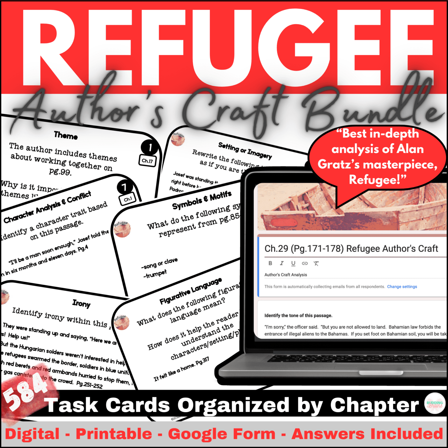 Refugee’s Josef Under the Microscope – Budding Brains with Ashley Bee